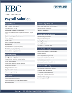 New York State Payroll Solutions | EBC HCM